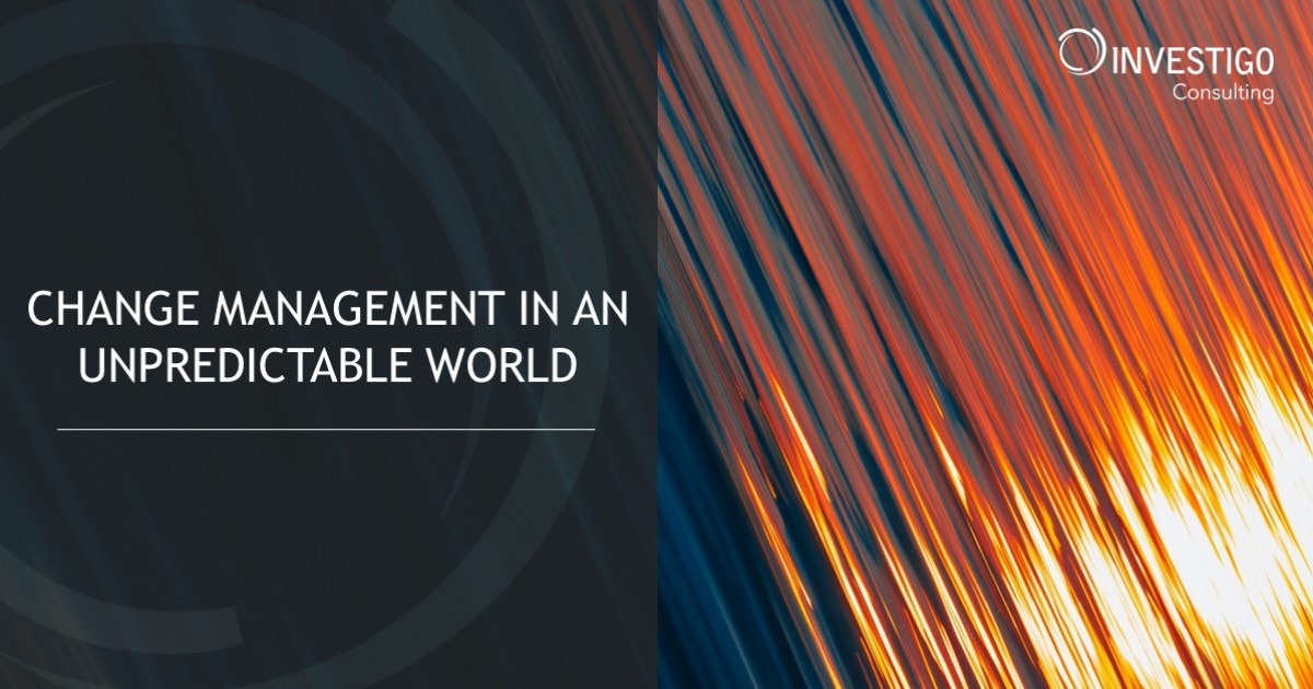 Change management in an unpredictable world